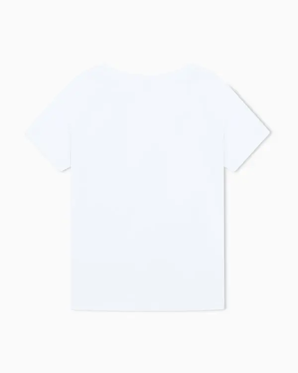 Armani Exchange Oversized Cotton Jersey T-shirt - White