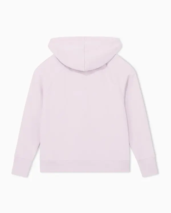 Armani Exchange Regular Fit Cotton French Terry Zip-up Sweatshirt