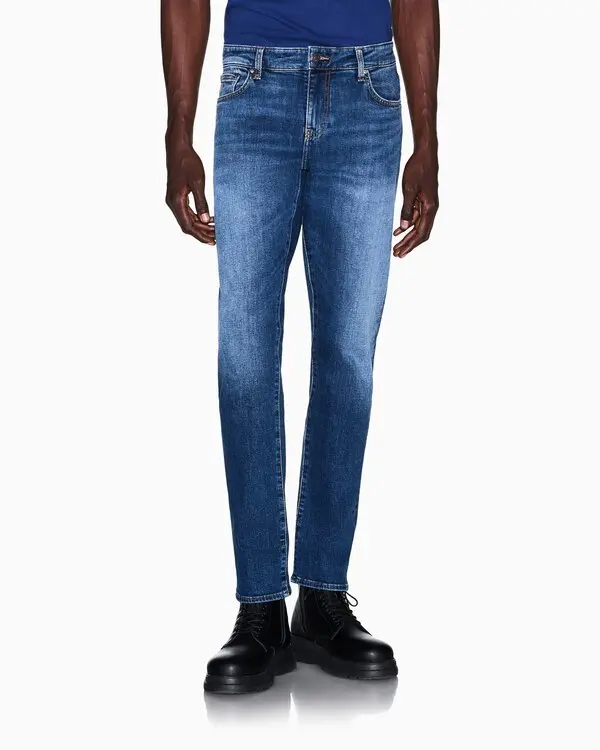 Armani Exchange 5 Pockets Pant Slim Fit Stretch Cotton Denim