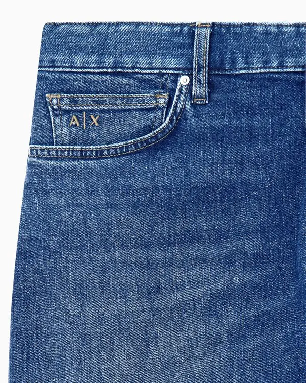 Armani Exchange 5 Pockets Pant Slim Fit Stretch Cotton Denim
