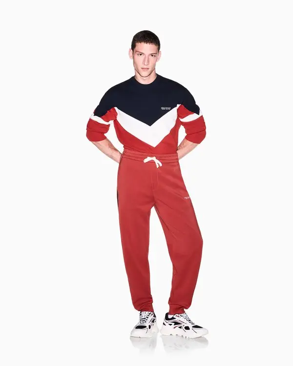 Armani Exchange Regular Fit Pullover In Cotton