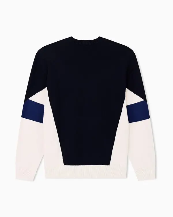 Armani Exchange Regular Fit Cotton Pullover - Patterned