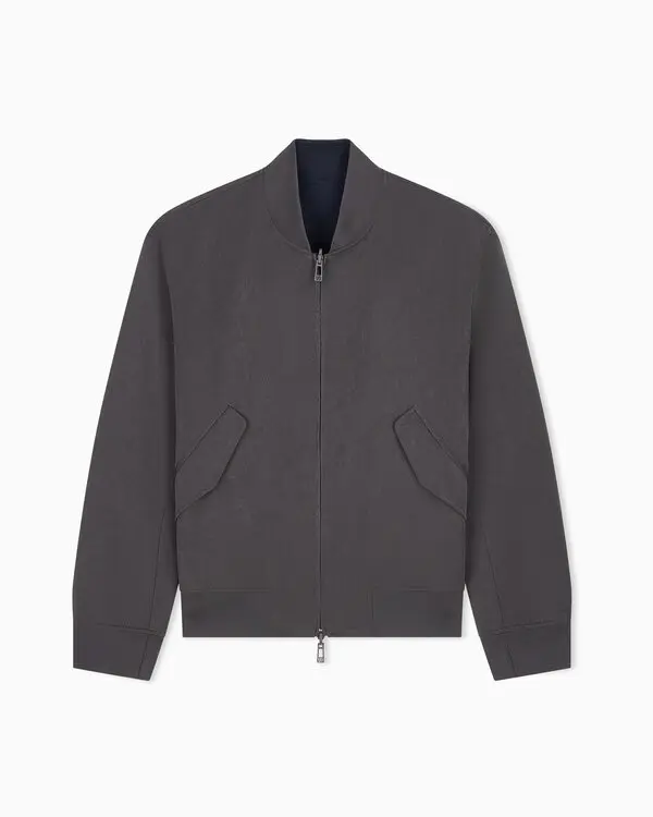 Armani Exchange Technical Blouson Jacket - Brown