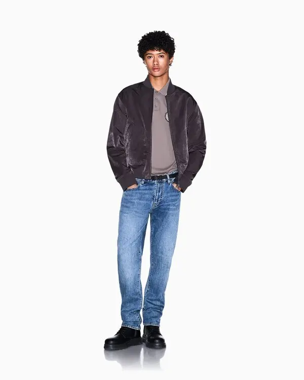 Armani Exchange Technical Blouson Jacket - Brown