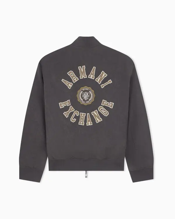 Armani Exchange Technical Blouson Jacket - Brown