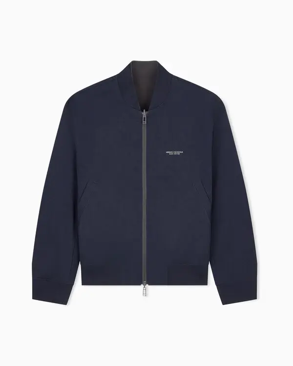 Armani Exchange Technical Blouson Jacket - Brown