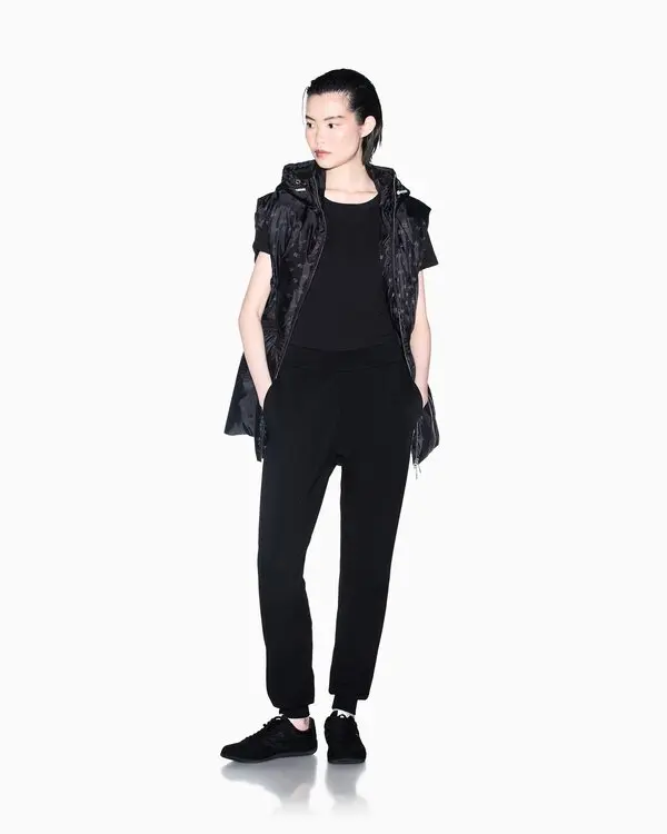 Armani Exchange Regular T-shirt In Cotton Jersey - Black