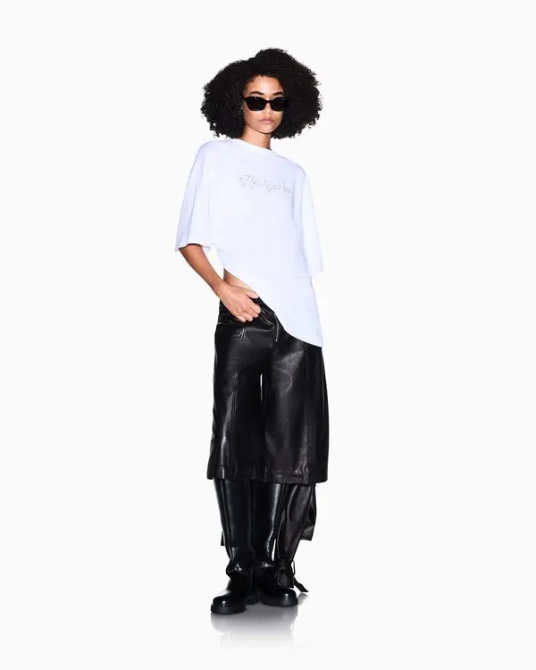 Armani Exchange Oversized Cotton Jersey T-shirt