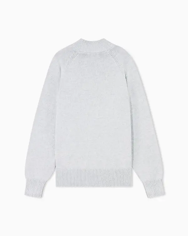 Armani Exchange Pullover In Knitted Cotton