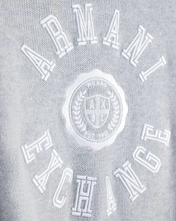 Armani Exchange Pullover In Knitted Cotton
