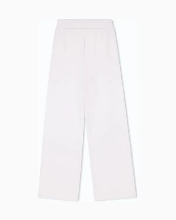 Armani Exchange Oversized Cotton French Terry Trousers