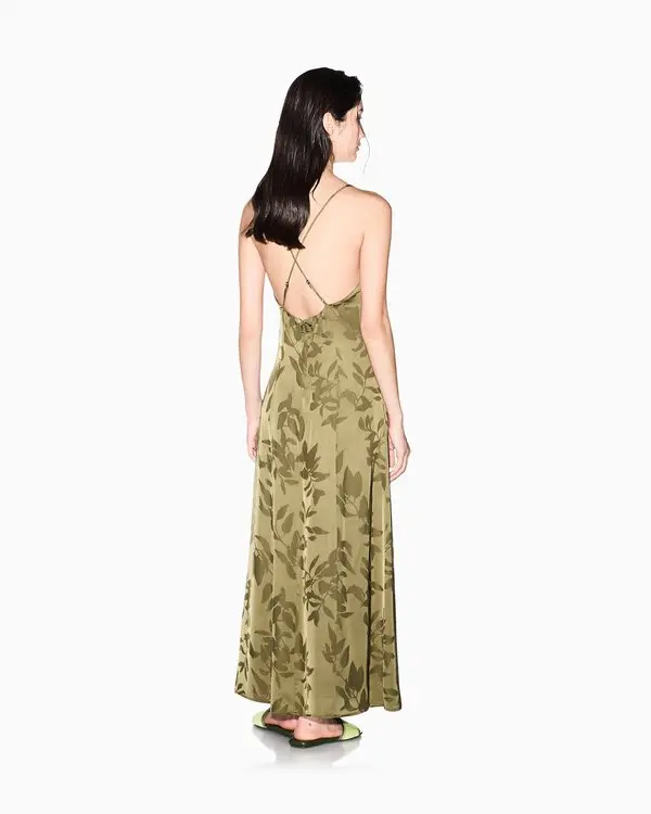 Armani Exchange Long Dress With Draping