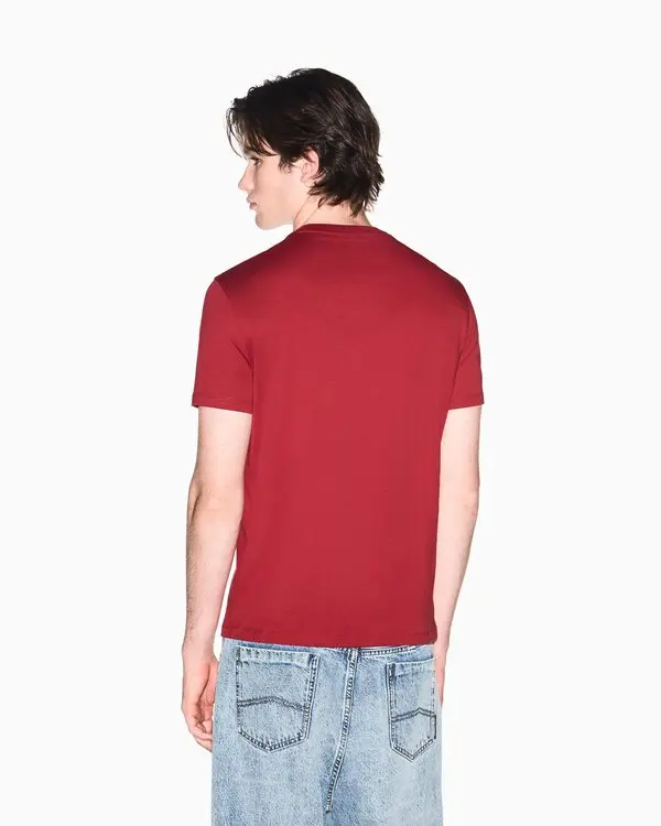 Armani Exchange Slim Fit T-shirt Essential Cotton Jersey - Red