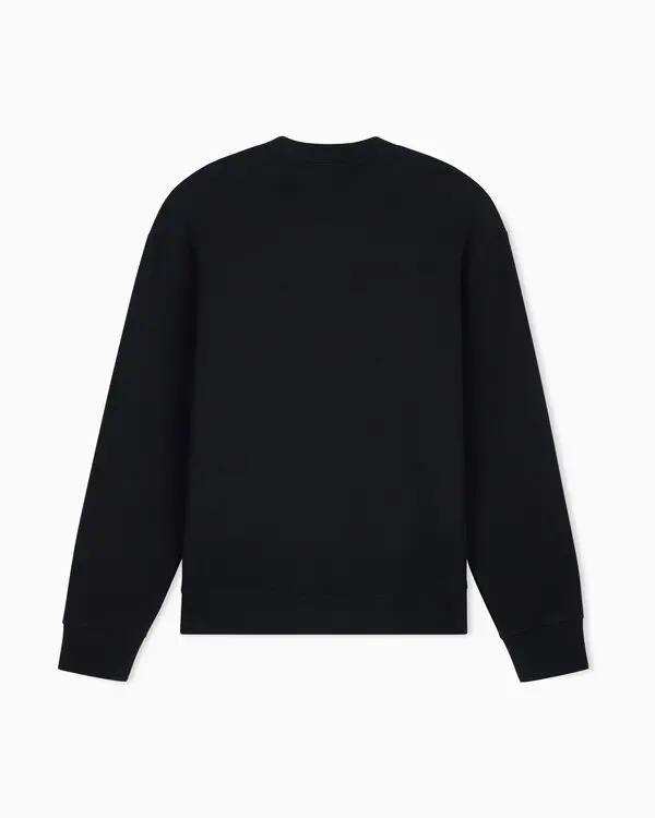 Armani Exchange Regular Fit Sweatshirt Stretch Cotton Jersey