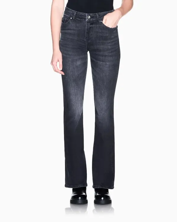 Armani Exchange Regular Fit 5 Pockets Pant In Ultra Stretch Denim