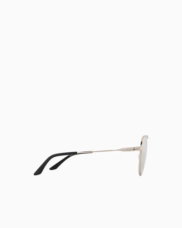 Armani Exchange Aviator Sunglasses - Silver