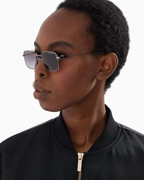 Armani Exchange Women’s Aviator Sunglasses - Grey