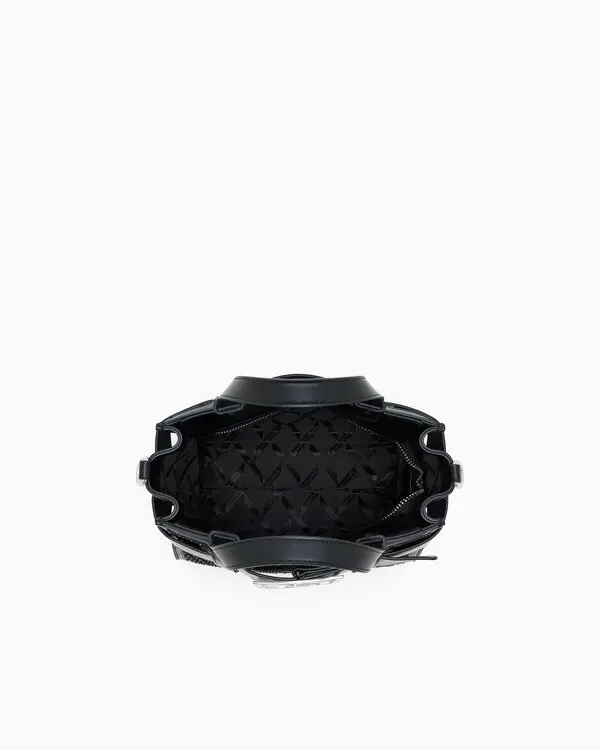 Armani Exchange Tote Bag With An Embossed Texture
