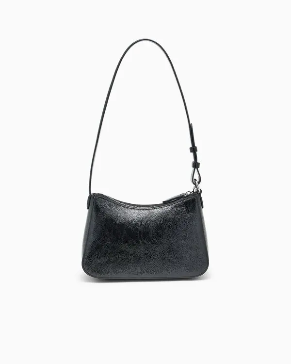 Armani Exchange Mini Bag In Coated Fabric