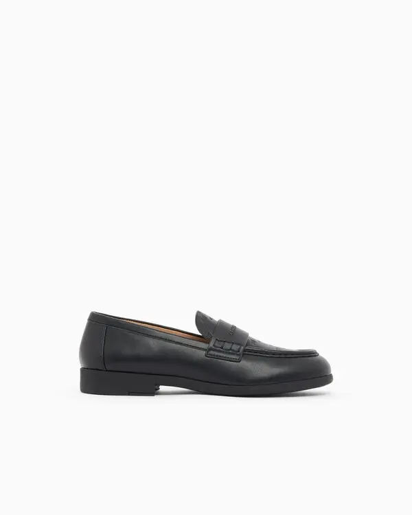 Armani Exchange Formal Loafer With Regular Fit And A Rubber Sole