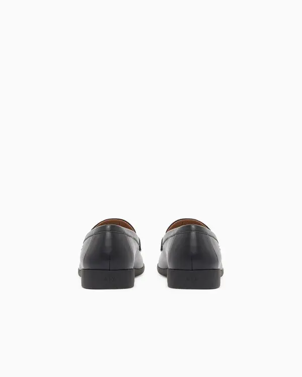 Armani Exchange Formal Loafer With Regular Fit And A Rubber Sole