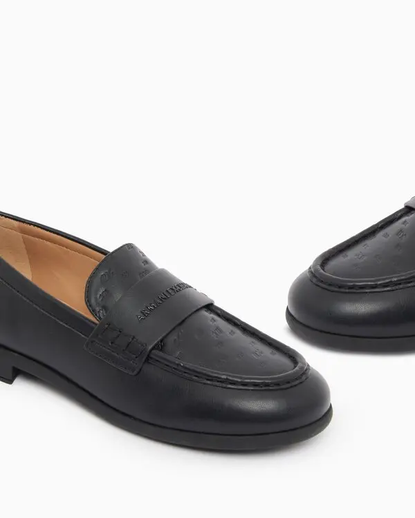Armani Exchange Formal Loafer With Regular Fit And A Rubber Sole