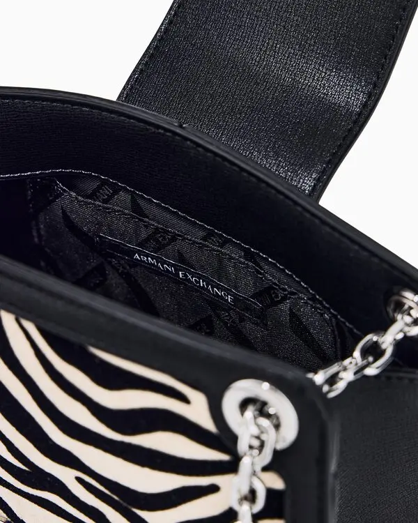 Armani Exchange Zebra Mini Bag