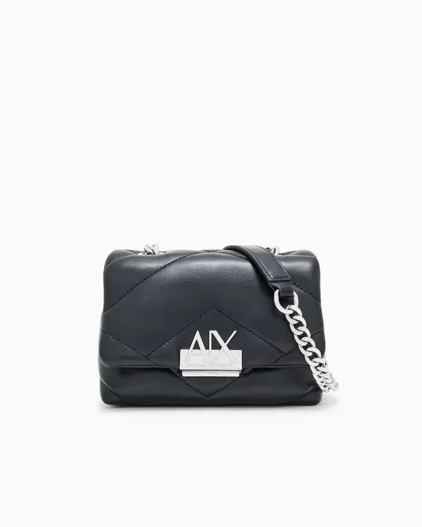 Armani Exchange Mini Bag With Outer Coating And Padding