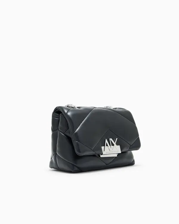 Armani Exchange Mini Bag With Outer Coating And Padding