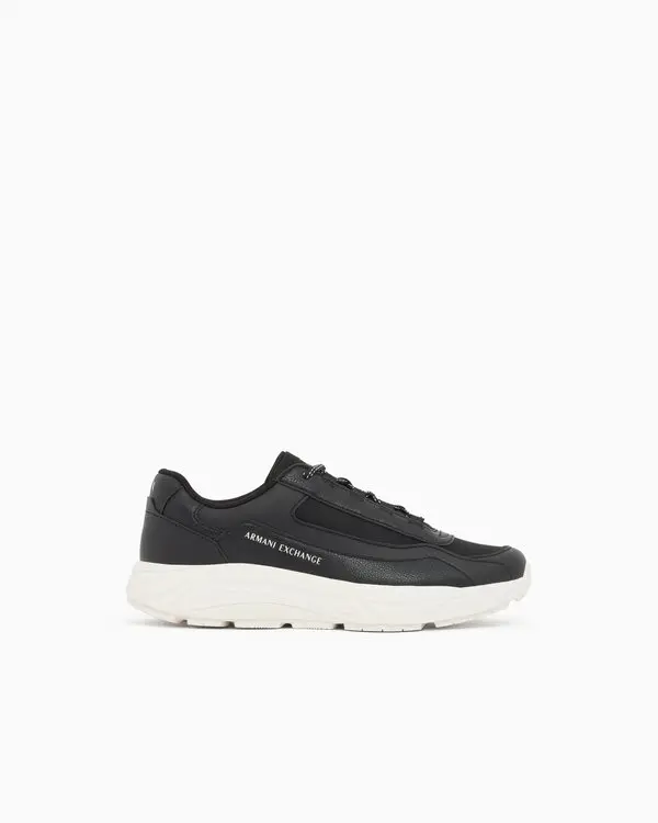 Armani Exchange Sneakers With Ripstop And Rubber Sole