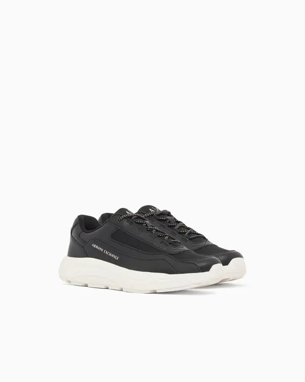 Armani Exchange Sneakers With Ripstop And Rubber Sole