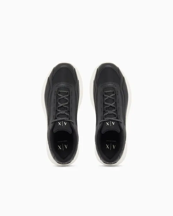 Armani Exchange Sneakers With Ripstop And Rubber Sole