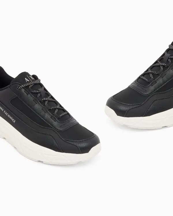 Armani Exchange Sneakers With Ripstop And Rubber Sole