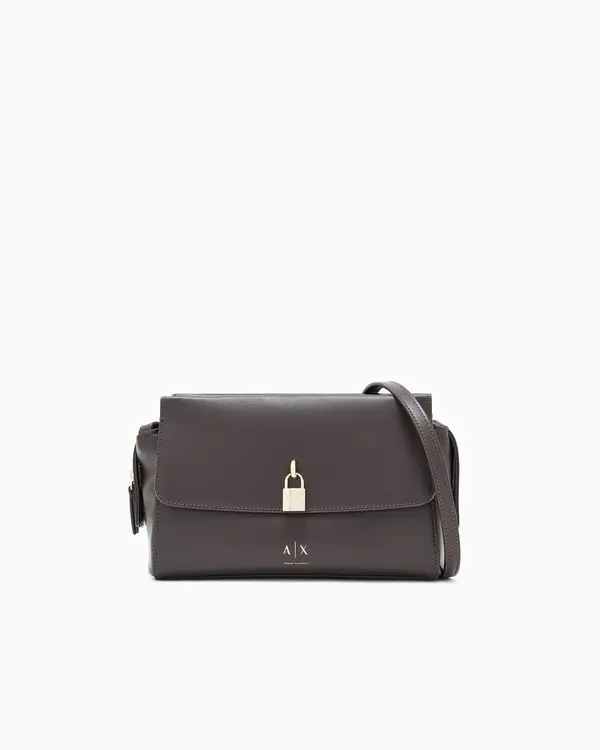 Armani Exchange Coated Fabric Messenger Bag - Brown