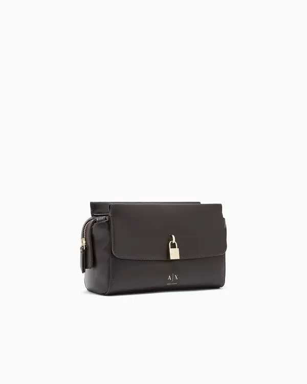 Armani Exchange Coated Fabric Messenger Bag - Brown