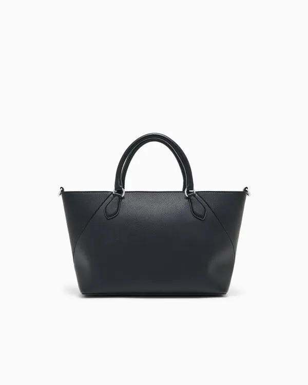 Armani Exchange Tote Shopping Bag - Black