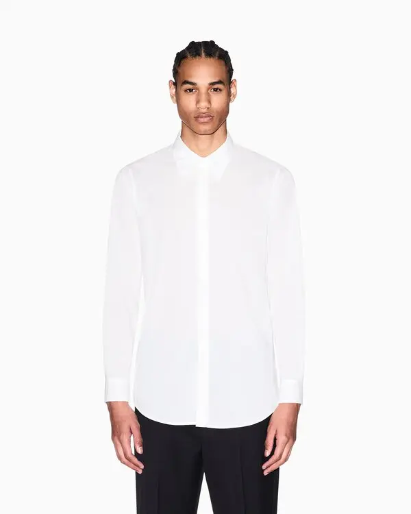 Armani Exchange Cotton Shirt - White