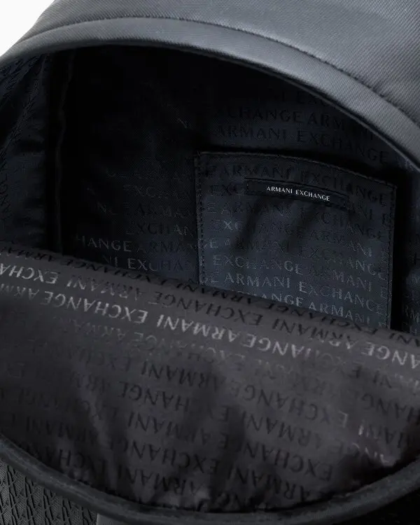 Armani Exchange Backpack With An Outside Coating