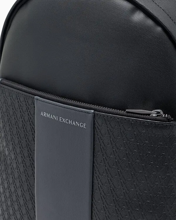 Armani Exchange Backpack With An Outside Coating
