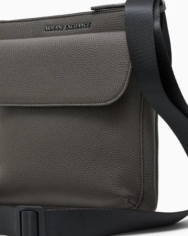 Armani Exchange Messenger Bag Flat Crossbody - Brown