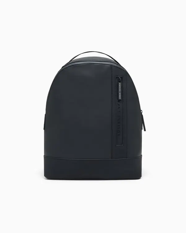 Armani Exchange Backpack In Coated Fabric