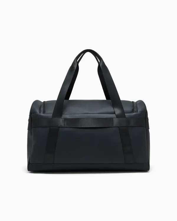 Armani Exchange Duffle Bag In Coated Fabric