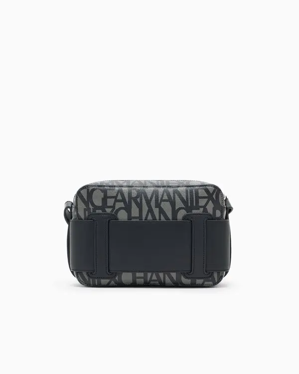 Armani Exchange Monogram Cotton Messenger Bag