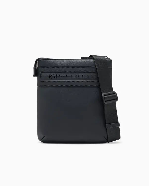 Armani Exchange Flat Crossbody Messenger Bag