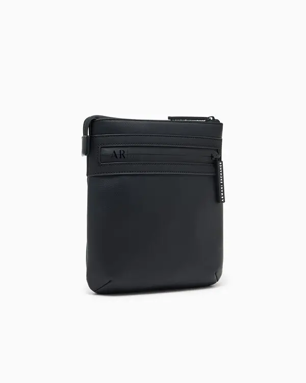 Armani Exchange Flat Crossbody Messenger Bag