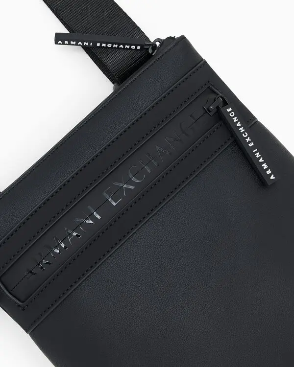 Armani Exchange Flat Crossbody Messenger Bag
