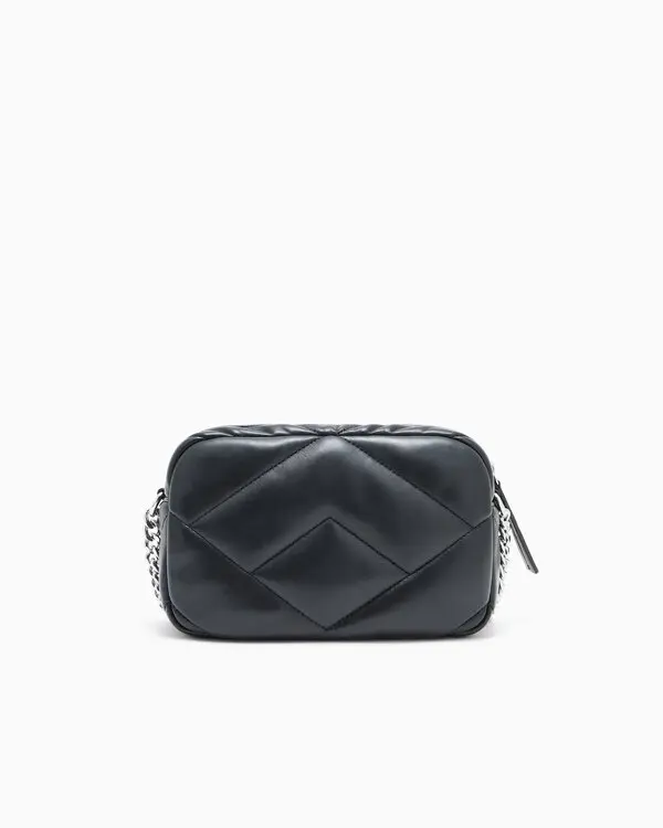 Armani Exchange Camera Case Messenger Bag With Outer Coating And Padding