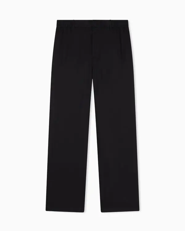 Armani Exchange Oxford Lyocell Trousers