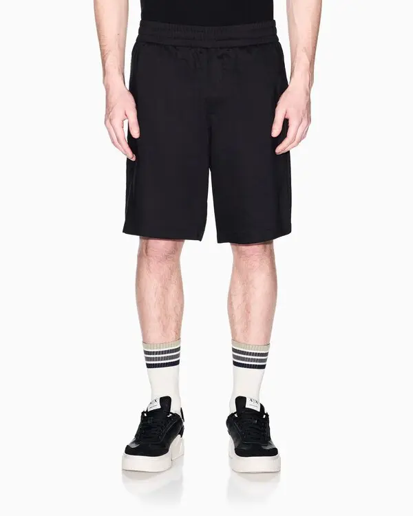 Armani Exchange Lightweight Oxford Bermuda Shorts