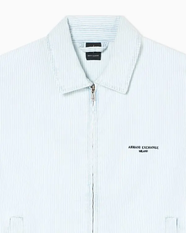 Armani Exchange Cotton Denim Jacket